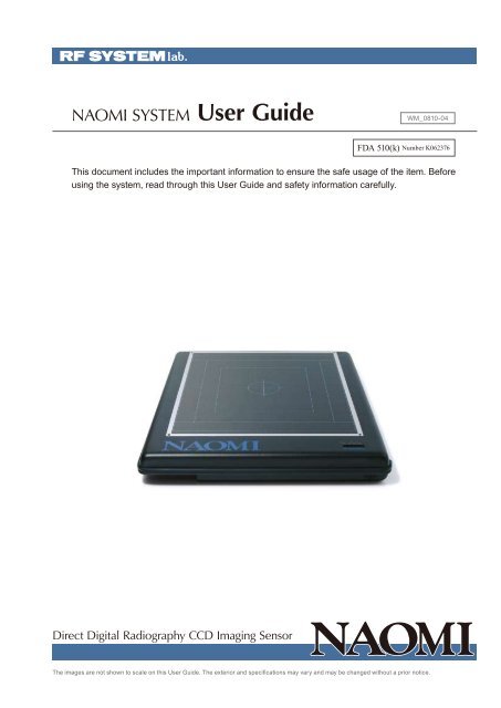 NAOMI SYSTEM User Guide - Doctorshop.it