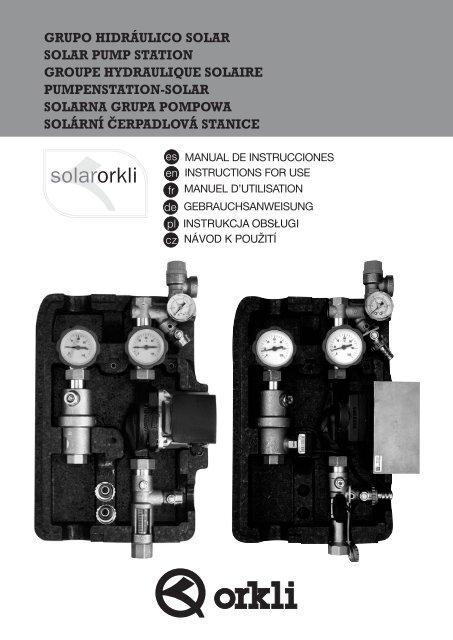 MANUAL GRUPO HIDRÃ ULICO SOLAR.indd - Orkli