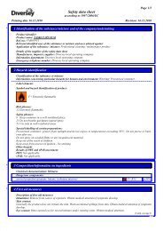 Safety data sheet - Diversey