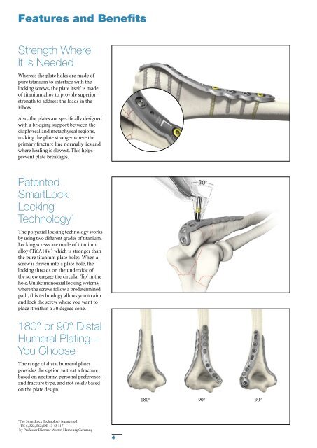 Features and Benefits Str