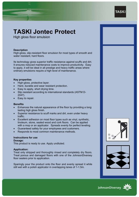 TASKI Jontec Protect