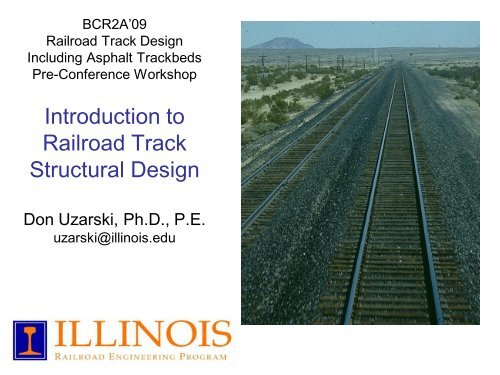 Track Design Introduction