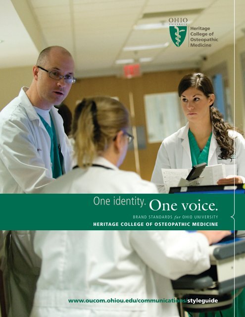 Please download a copy of OU-HCOM Brand Standards Guide