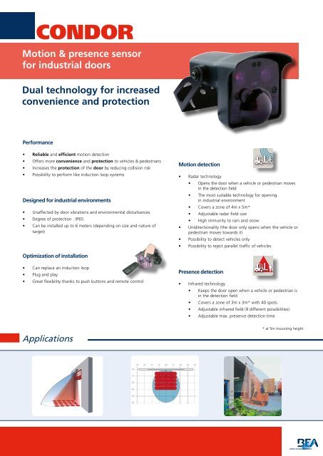 Condor motion&presence sensor