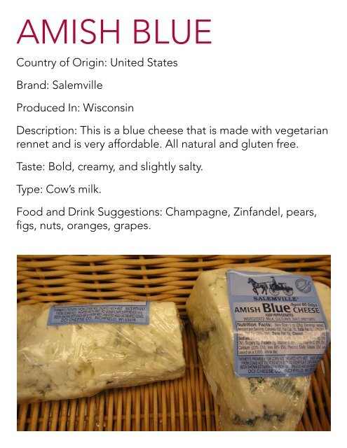 AMISH BLUE - Ozark Natural Foods
