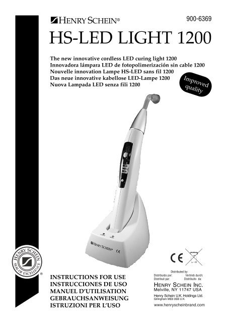 HS-LED LIgHt 1200 - Henry Schein Corporate Brand