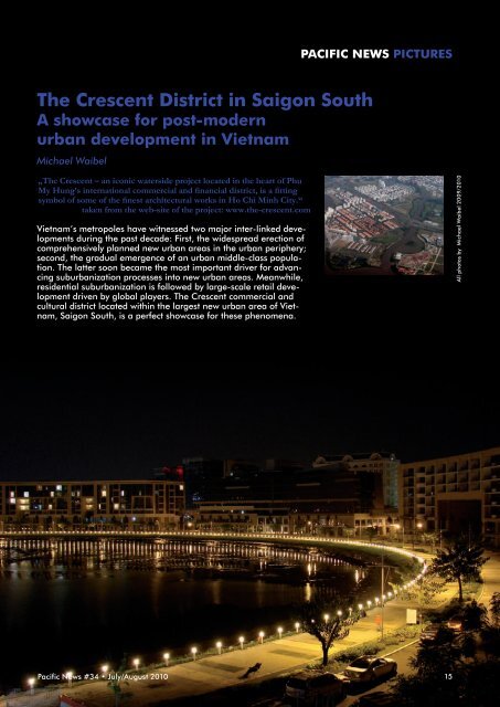 A Showcase For Post-modern Urban Development In - Pacific ...