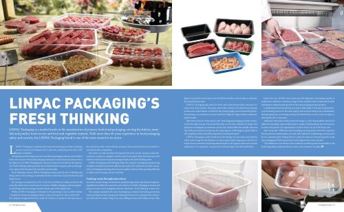 LINPAC PACKAGING'S FRESH THINKING - Packaging Europe