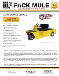 pmt-5000-tow-tractor.. - Pack Mule Electric Vehicles