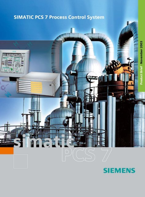 Simatic PCS7 Brochure - Process Control and Instrumentation