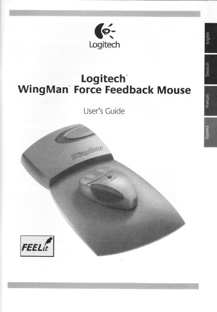 Logitech' WingMan" Force Feedback Mouse - Microsoft Research