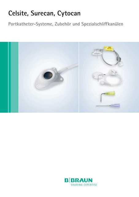 Celsite, Surecan, Cytocan - Fachwissen Palliative Care - B. Braun ...