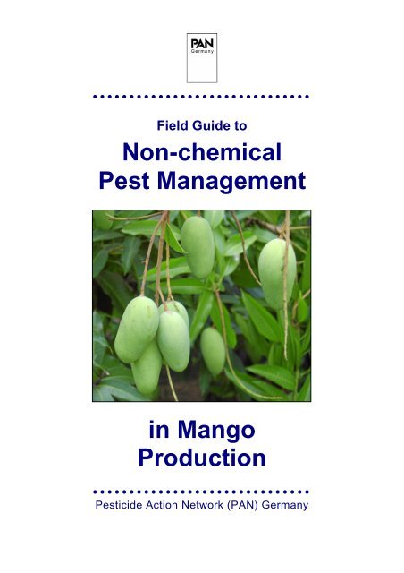 Field Guide to Non-chemical Pest Management in Mango Production