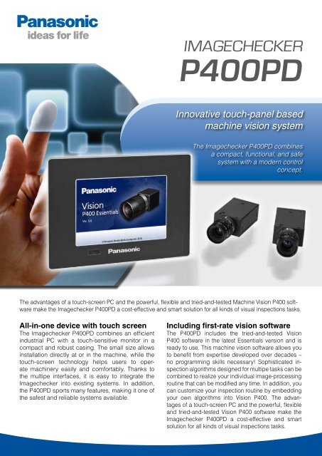 P400PD Series - Panasonic Electric Works Europe AG