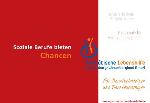 Flyer Schulen der PLSW - ParitÃ¤tische Lebenshilfe