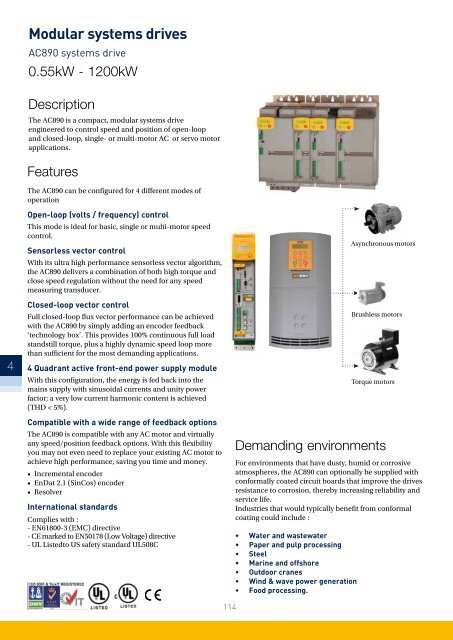 Modular systems drives - Parker