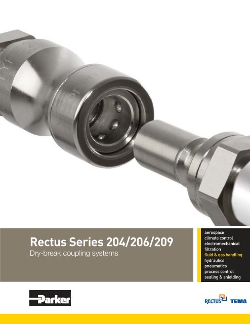 Rectus Series 204/206/209 Coupling Systems - Parker