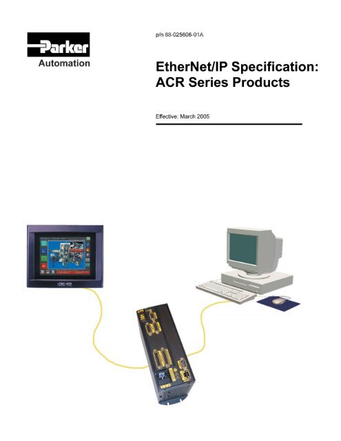 EtherNet/IP Specifications
