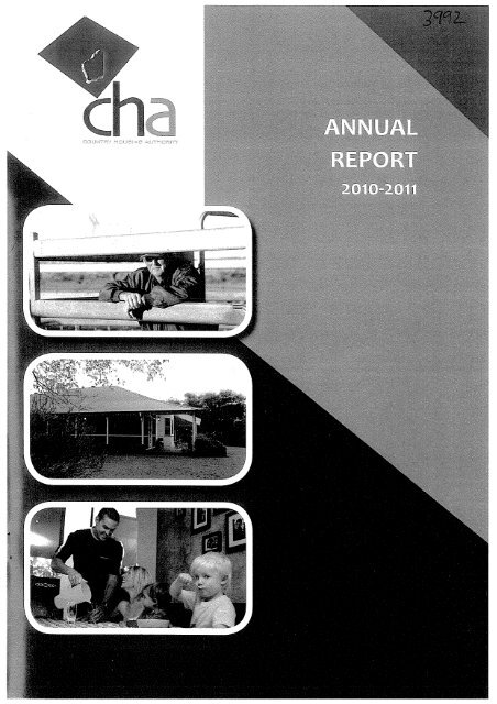 Annual Report 2010–2011( Tabled Paper Number 3992)