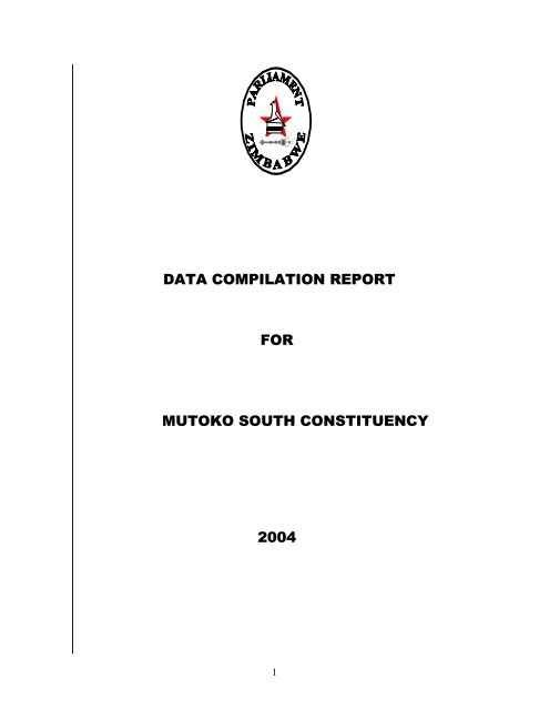 Mutoko South - Parliament of Zimbabwe