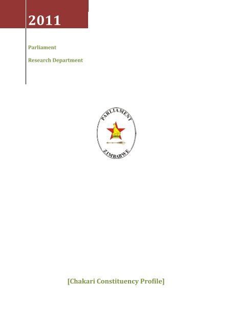 Chakari Constituency Profile - Zimbabwe Parliament