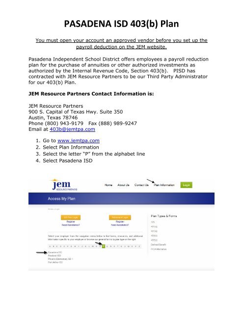 Pasadena Isd Homepage Email