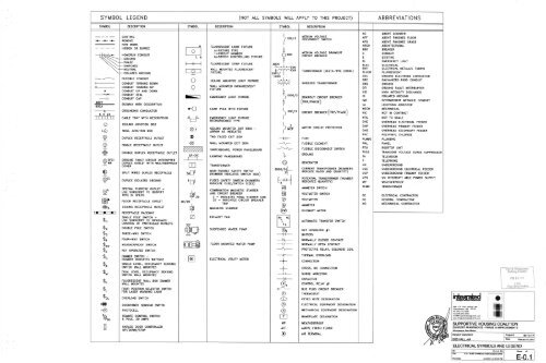 Permit Set of Electrical Drawings - Pavilion Construction