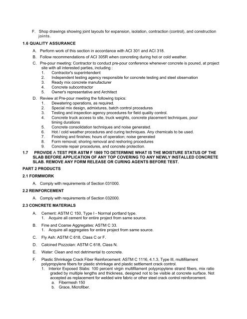 F. ACI 306R - Cold Weathe