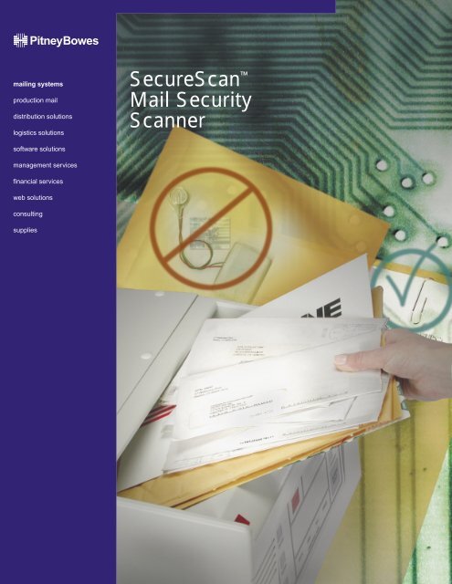 SecureScan™ Mail Security Scanner - Pitney Bowes