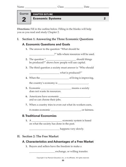 Economics Outline