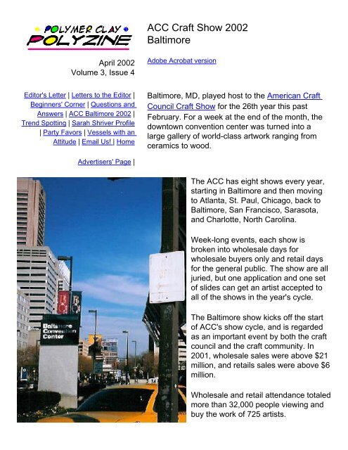 Adobe Acrobat version - Polyzine