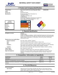 3M MATERIAL SAFETY DATA S