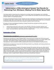 Sample PES Statements - Capital Health