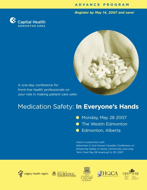 Medication Safety: In Everyone's Hands - Capital Health