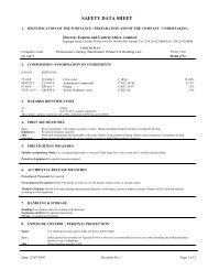MSDS - TASKI R2 - Packaging Plus