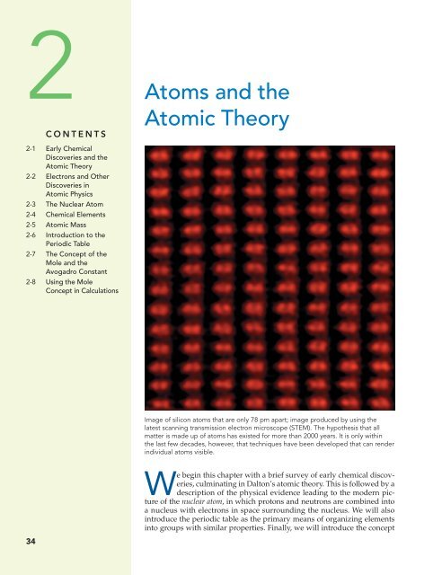 Chapter 2 Atoms and the Atomic Theory