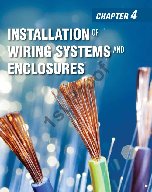INSTALLATION WIRING SYSTEMS ENCLOSURES - Pearson Schools