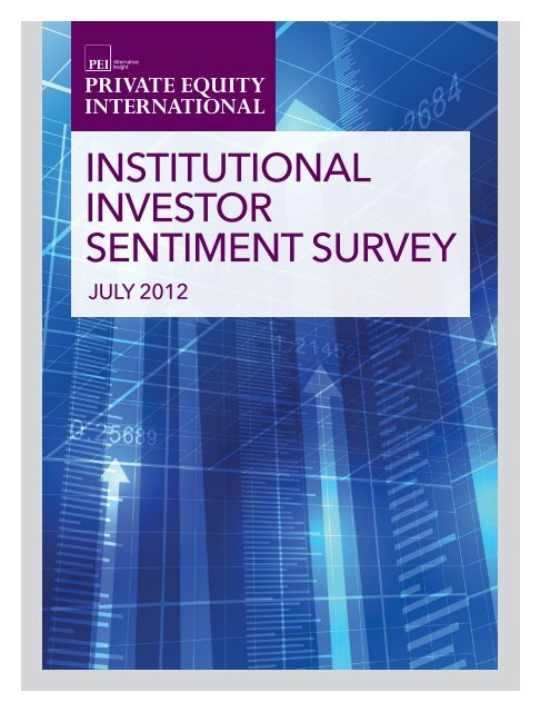 INSTITUTIONAL INVESTOR SENTIMENT SURVEy - PEI Media