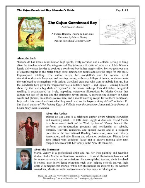 The Cajun Cornbread Boy educator's guide. - Dianne de Las Casas