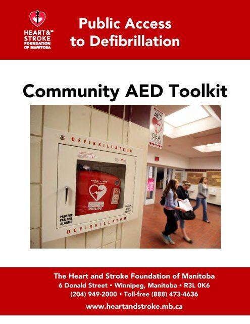 Community AED Toolkit - Heart and Stroke Foundation of Manitoba