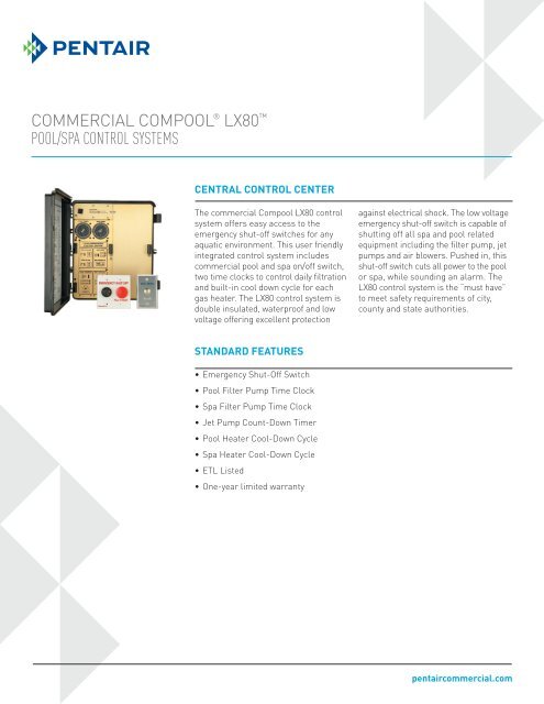 Compool LX80™ - Pentair