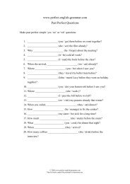 'Wh' Questions - Perfect English Grammar