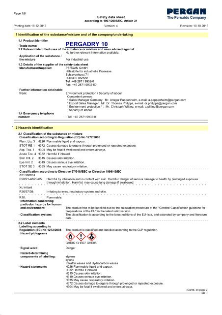 pergadry 10 - Pergan GmbH