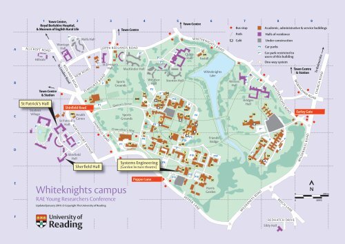 Whiteknights campus - The University of Reading