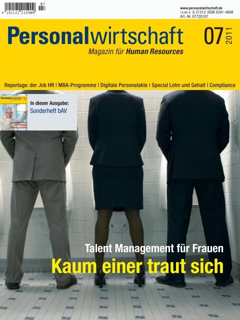 Kaum einer traut sich - Personalwirtschaft