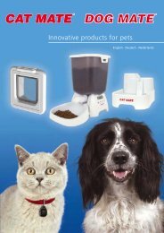 CAT MATE C50 INSTRUCTIONS - Pet Mate
