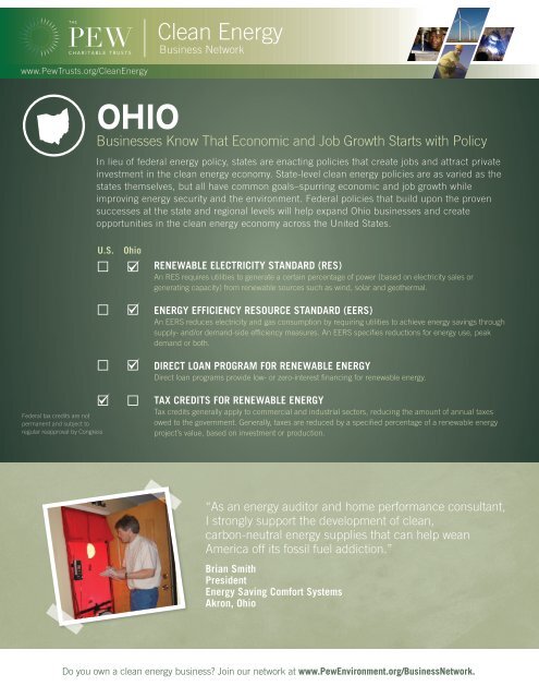 Ohio - Pew Environment Group