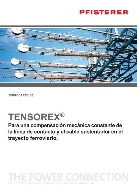 TENSOREX - Pfisterer