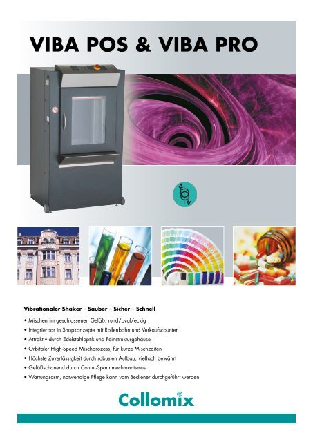 VIBA POS & VIBA PRO - Collomix