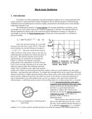 6 Black-body radiation